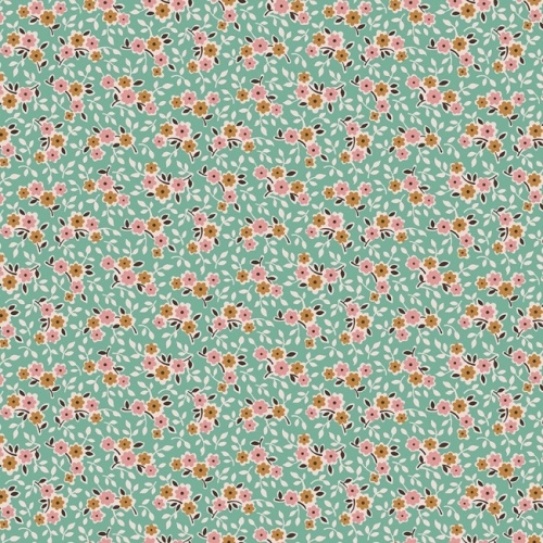 Lori Holt Fabric - Gentler Times - Cherish Sea Glass | The Quilt Shop