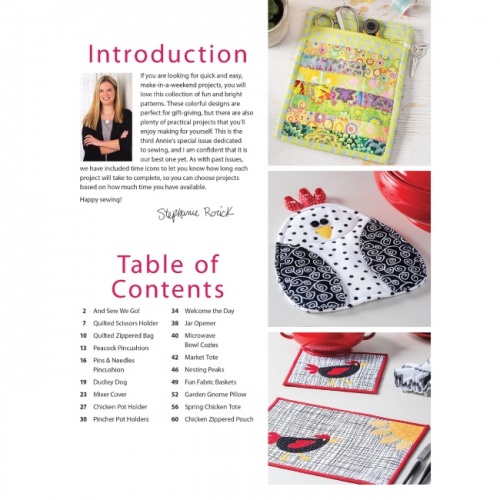 Springtime Sewing Pattern Book | The Quilt Shop