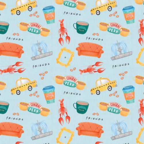 Ariel And Friends Pearl Fabric - The Quilt Shop