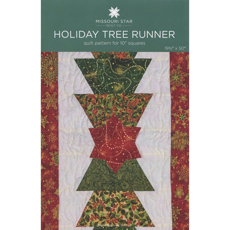 Missouri Star Holiday Tree Runner Pattern - The Quilt Shop