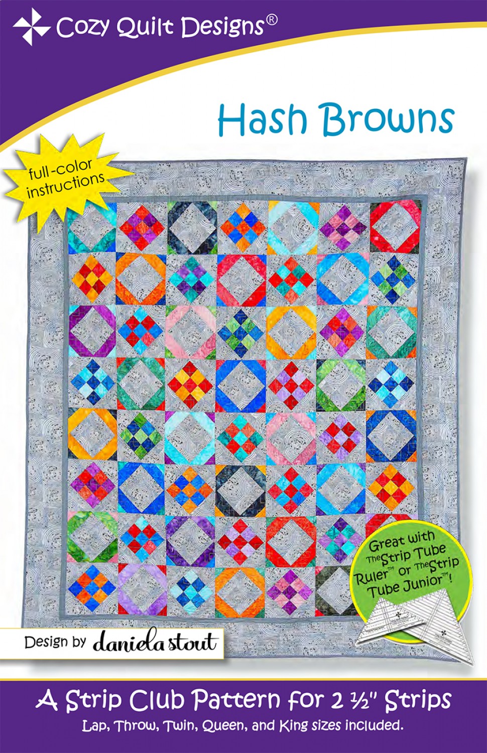 Cozy Quilt Designs Hash Browns Quilt Pattern | The Quilt Shop