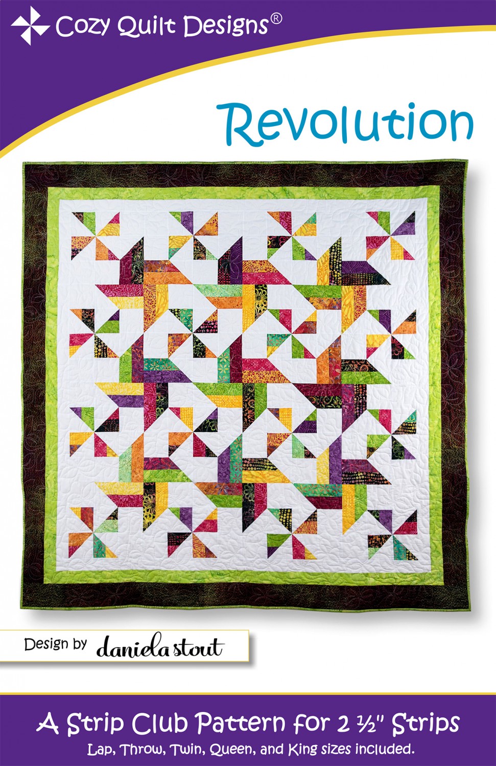 Cozy Quilt Designs Revolution Quilt Pattern - The Quilt Shop