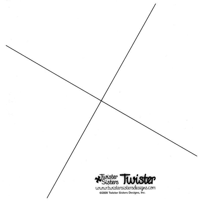 Twister Template - The Quilt Shop
