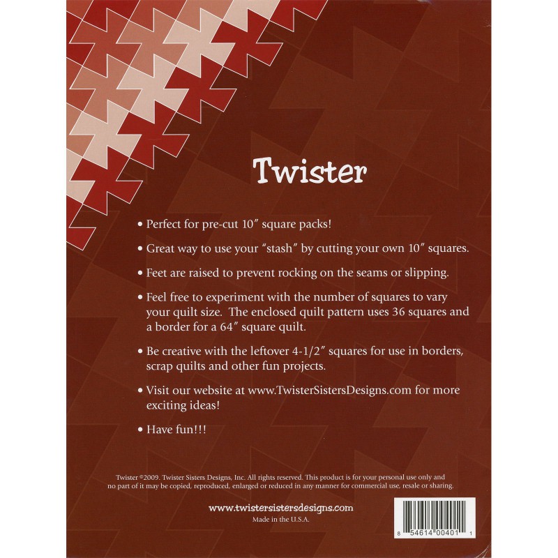 Twister Template | The Quilt Shop