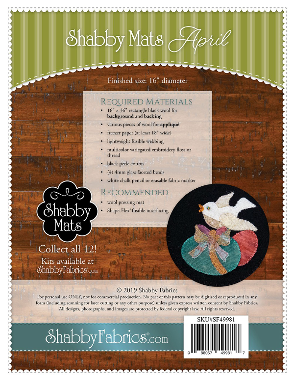 Shabby Fabrics Patterns | The Quilt Shop