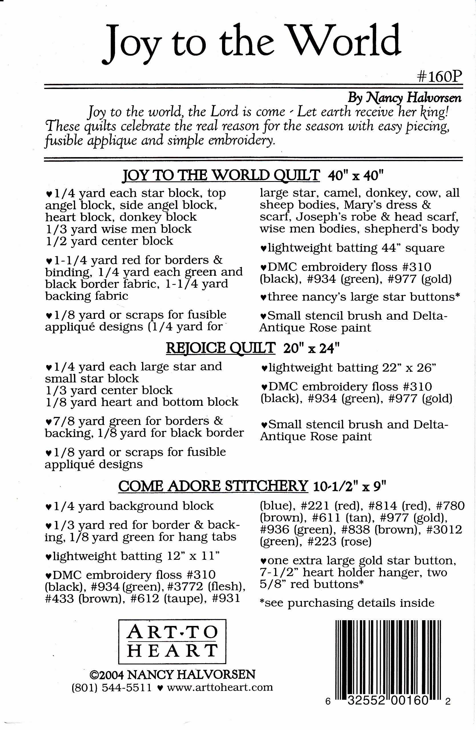 Joy to the World Patterns | The Quilt Shop