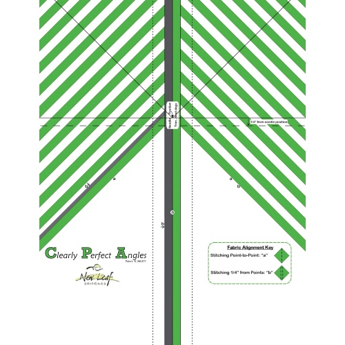 Clearly Perfect Angles Template Cling - The Quilt Shop
