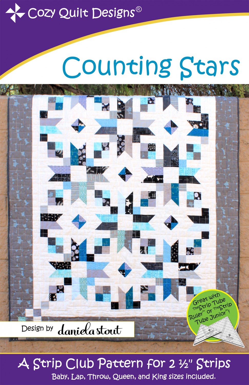 Cozy Quilt Designs Counting Stars Quilt Pattern - The Quilt Shop