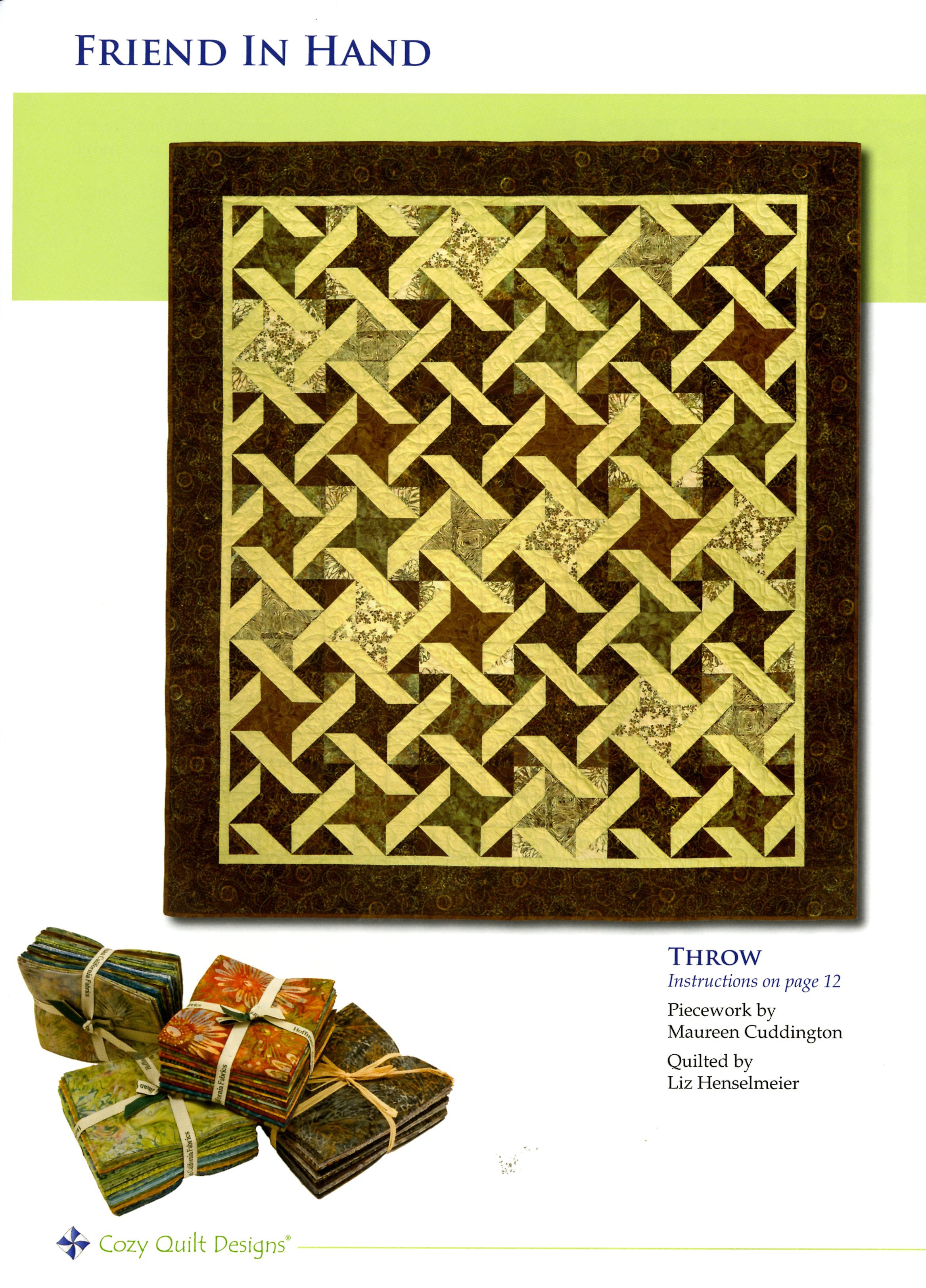 Cozy Quilt Designs Patterns | The Quilt Shop