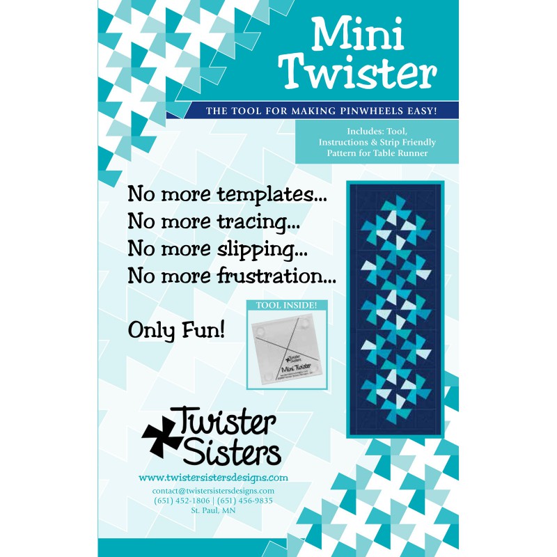 Mini Twister Template - The Quilt Shop