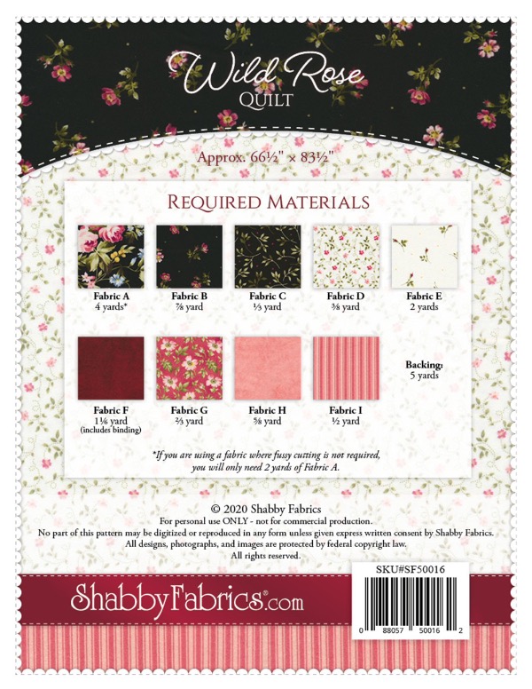 Wild Rose Quilt Pattern | The Quilt Shop