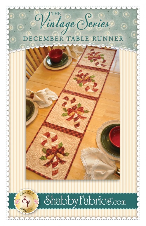 Vintage Series Table Runner December Pattern | The Quilt Shop