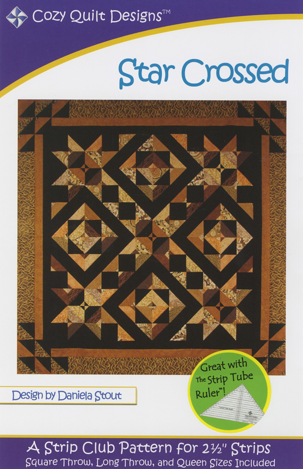 Cozy Quilt Designs Star Crossed Quilt Pattern - The Quilt Shop