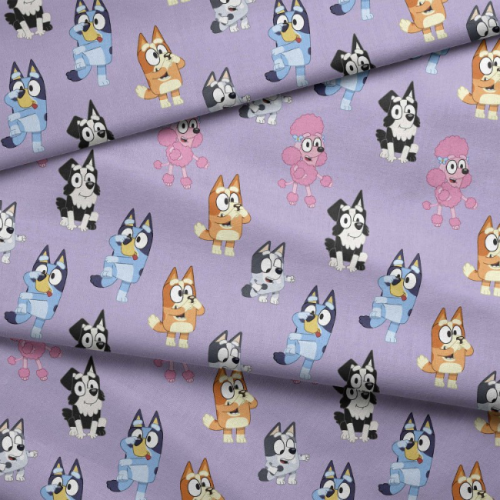 Bluey Reindeer - Disney Christmas Fabric - The Quilt Shop