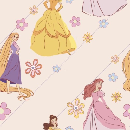 Disney Princess - Pink Ariel - Fabric - The Quilt Shop