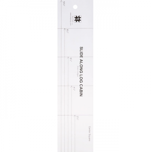 Slide Along Log Cabin Ruler | EZ Quilting | The Quilt Shop