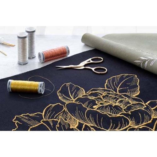 Metallic Embroidery Thread - 7050 - 200m - Gutermann | The Quilt Shop