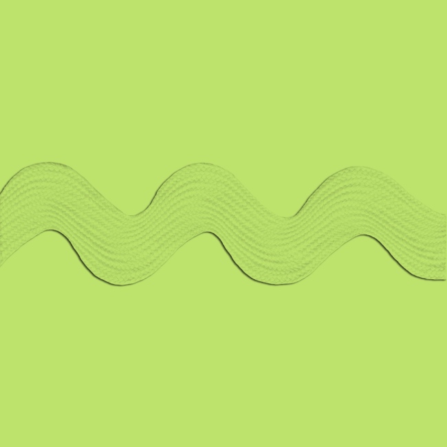 Giant - Ric Rac - Apple Green - The Quilt Shop
