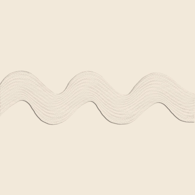 Giant - Ric Rac - Cream | The Quilt Shop