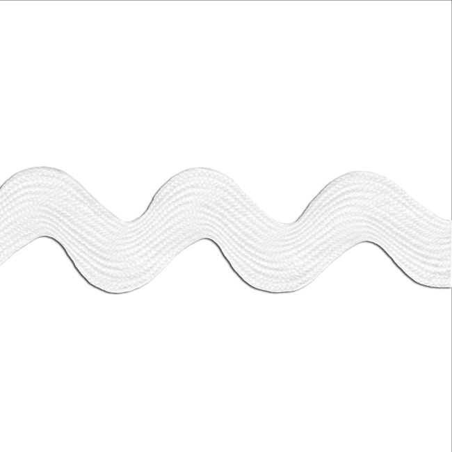 Giant - Ric Rac - White | The Quilt Shop