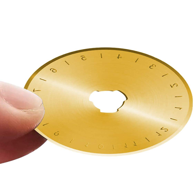 Titanium 45mm Rotary Cutter Blades Pack of 5 | The Quilt Shop