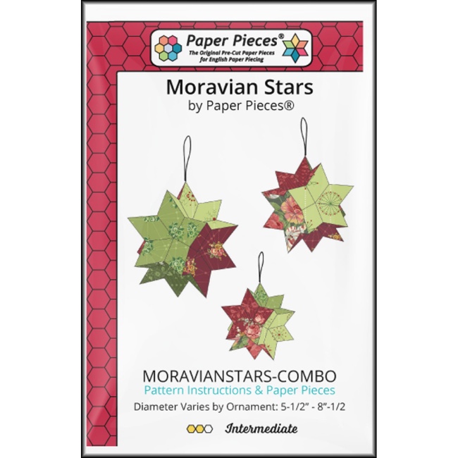 Moravian Star - Pattern & EPP Pack - The Quilt Shop