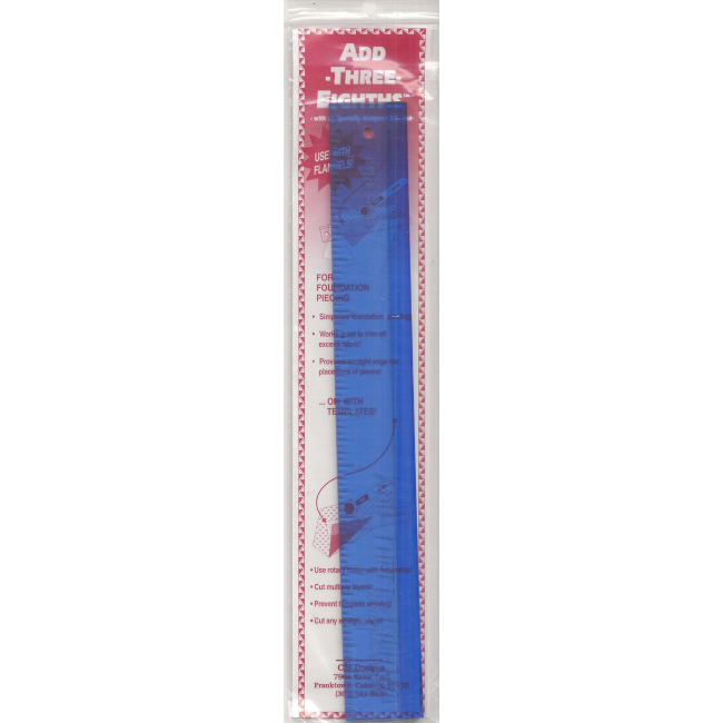 Eighths Ruler Creative Grids Itty Bitty 8ths Rectangle LARGE 8 X 24