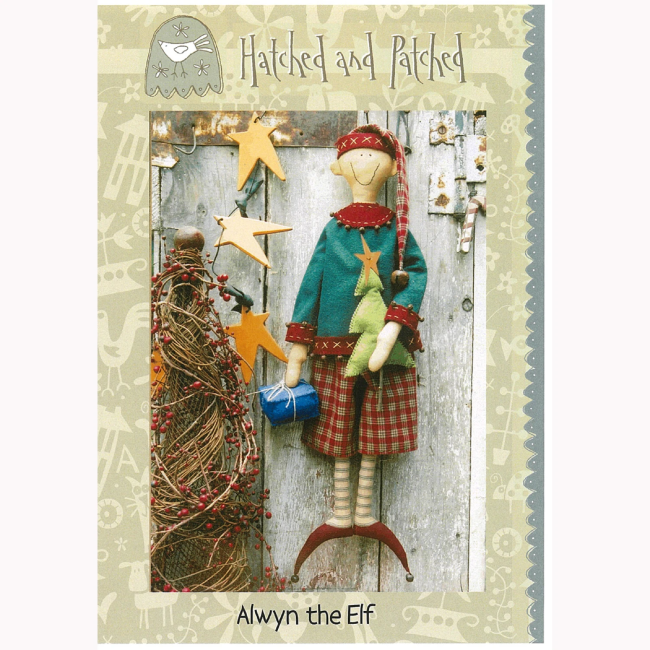 Alwyn The Elf Pattern - Hatched and Patched - The Quilt Shop
