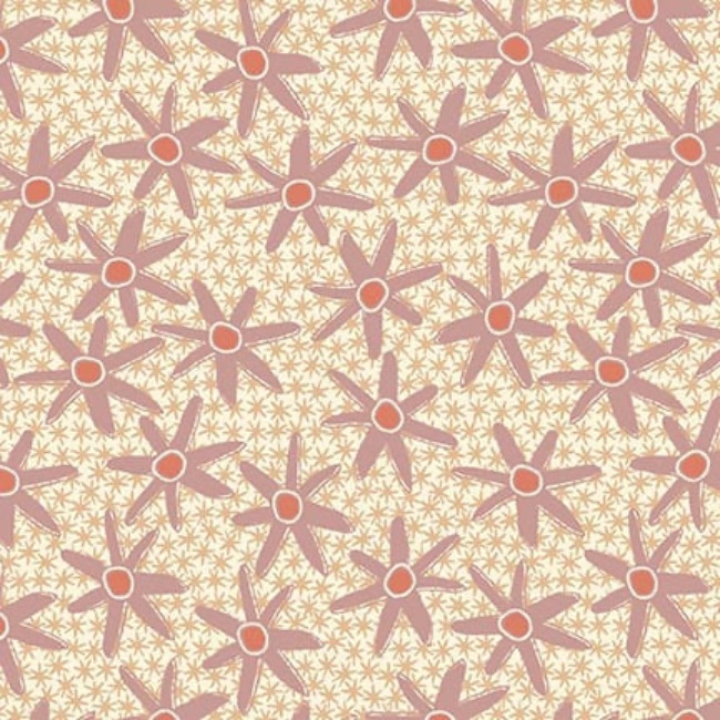 Anni Downs - Simply Be - Cream Daisy Love Fabric | The Quilt Shop