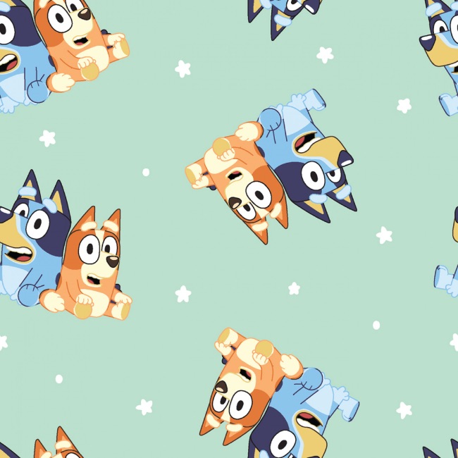 Disney Bluey and Bingo Best Friends Fabric | The Quilt Shop