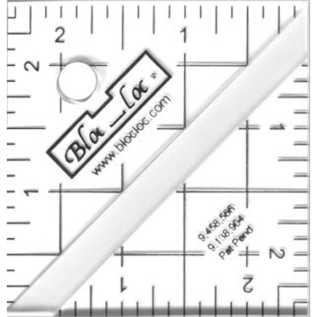 2.5 inch - Half-Square Triangle - Bloc Loc | The Quilt Shop