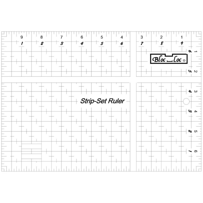 Strip Set Ruler - Bloc Loc - The Quilt Shop