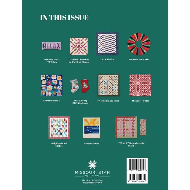 BLOCK Magazine 2025 Vol 12 Issue 2 - MSQC - The Quilt Shop