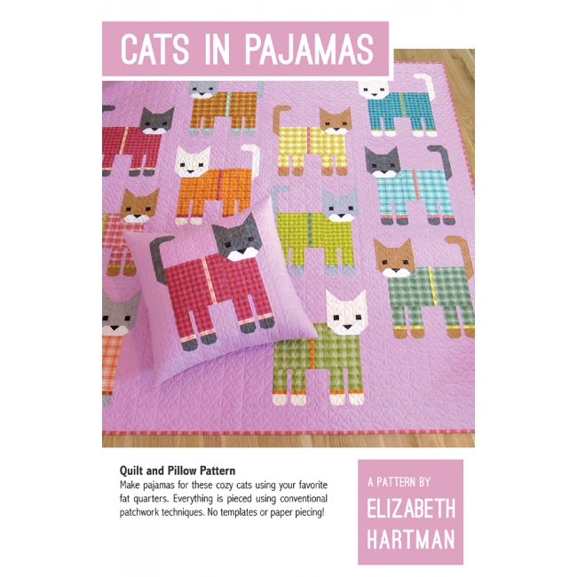 Cats in Pyjamas Quilt pattern - The Quilt Shop