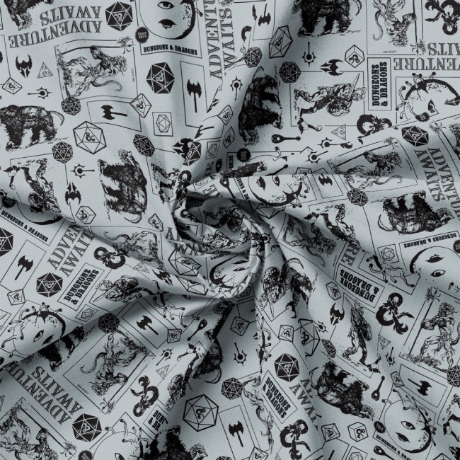 Dungeons & Dragons Fabric - Half Metres x 7 - The Quilt Shop