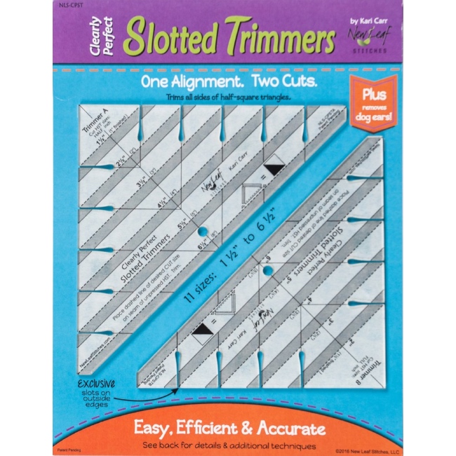 Clearly Perfect Slotted Trimmers | The Quilt Shop