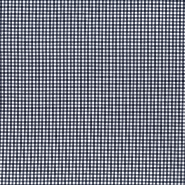 Navy - 1/8 inch - Gingham Check Fabric - The Quilt Shop