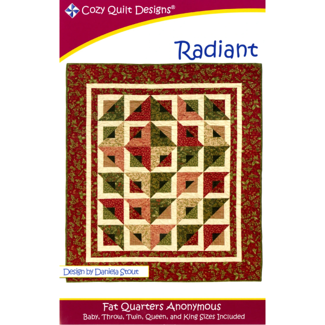 Cozy Quilt Designs - Radiant - Quilt Pattern - The Quilt Shop