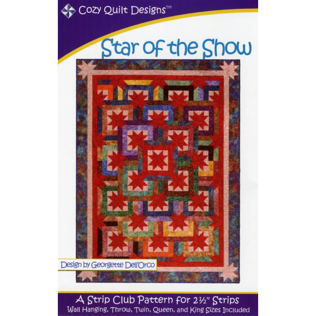 Cozy Quilt Designs - Star of the Show - Quilt Pattern - The Quilt Shop
