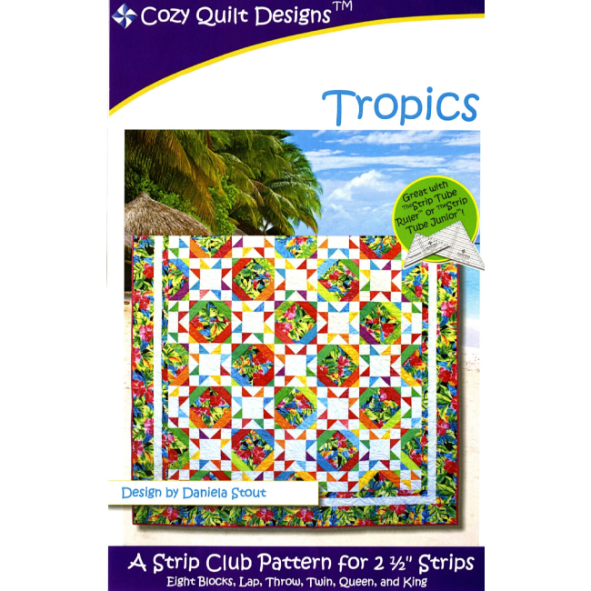 Cozy Quilt Designs - Tropics - Quilt Pattern - The Quilt Shop