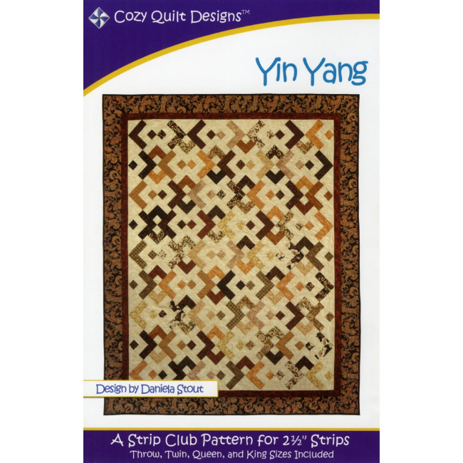 Cozy Quilt Designs - Yin Yang - Quilt Pattern - The Quilt Shop