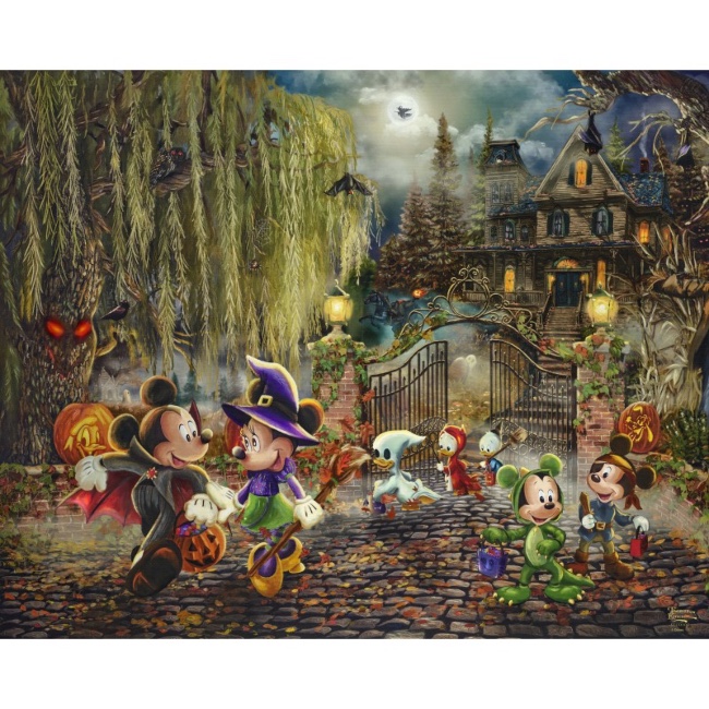 Disney Mickey and Minnie - Halloween Fun Panel | The Quilt Shop