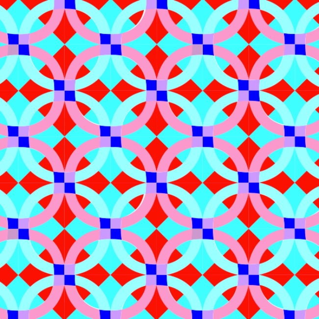 CutRite Slit N Sew Double Wedding Ring Template - Plus | The Quilt Shop