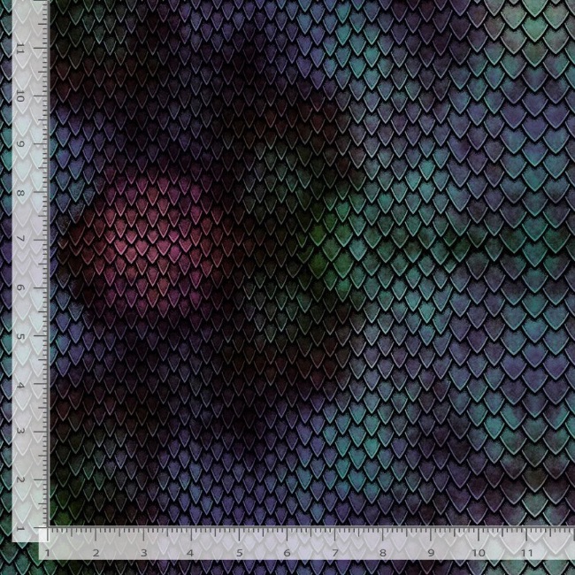 Night Dragon Scales Fabric | The Quilt Shop