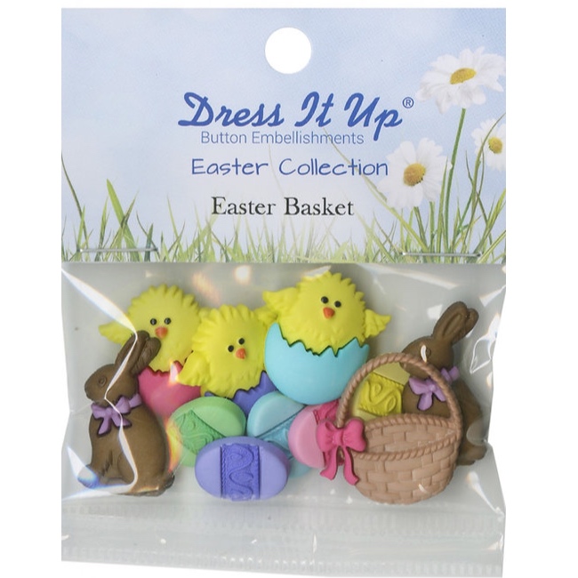 Easter Basket Buttons | The Quilt Shop