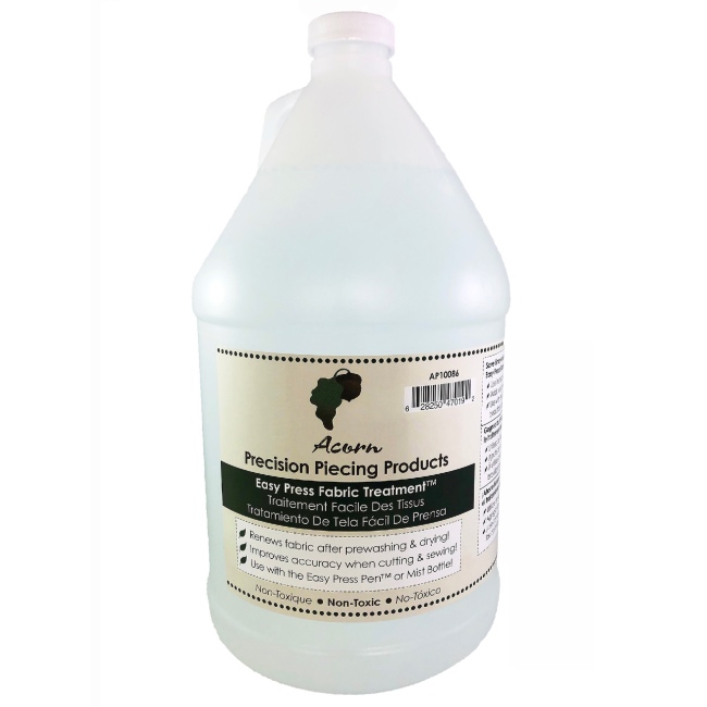 Acorn Easy Press Fabric Treatment - 1 Gallon - The Quilt Shop