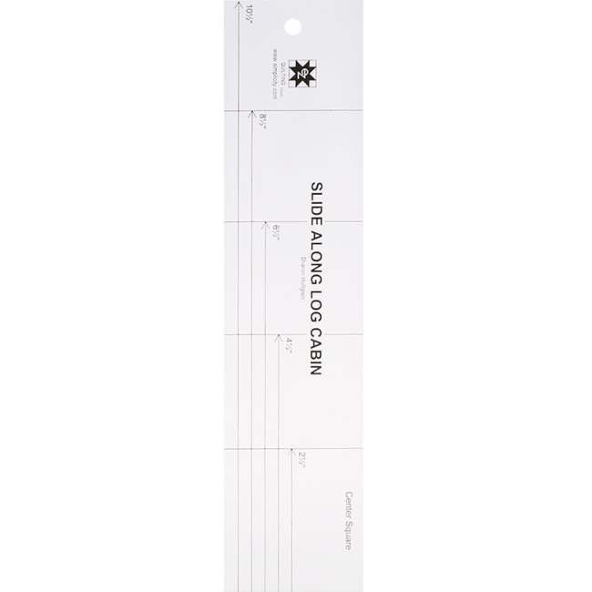 Slide Along Log Cabin Ruler | EZ Quilting | The Quilt Shop