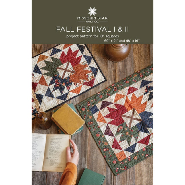Missouri Star - Fall Festival 1 & 2 - Table Runner Pattern - The Quilt Shop
