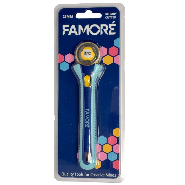 28mm Rotary Cutter - Famore | The Quilt Shop