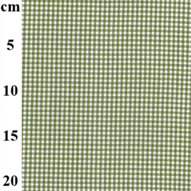 Green - 1/8 inch - Gingham Check Fabric - The Quilt Shop